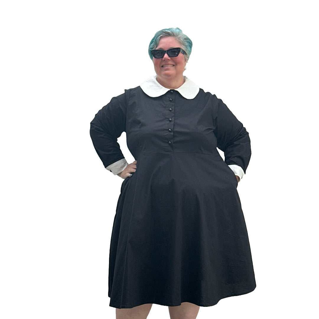 The Wednesday Dress | Cotton Dress | Sizes 14-40 – Joolz Fashion